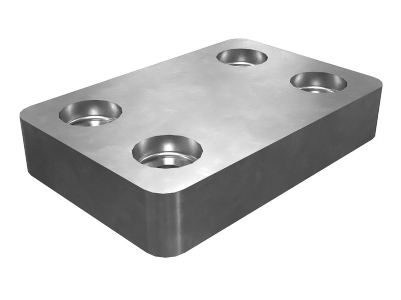 596-0403: 150mm Long Front Bogie Pad | Cat® Parts Store