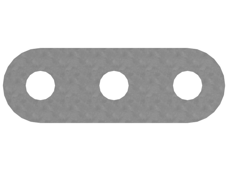 587-6739: 3 mm Thick Wheel Chock Mounting Plate | CATCorp