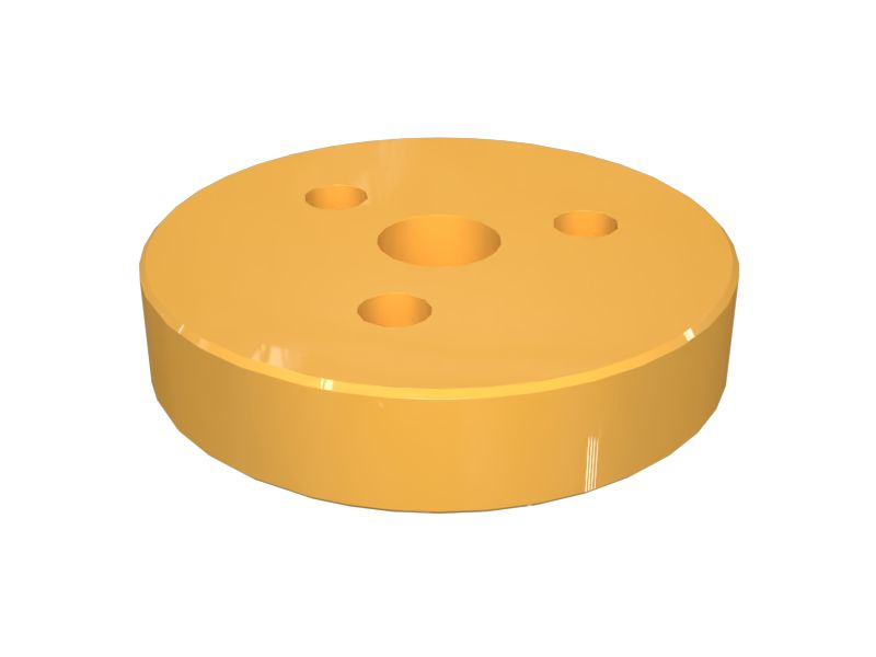 516-1640: 20mm Thick Grapple Adapter Lock Plate | Cat® Parts Store