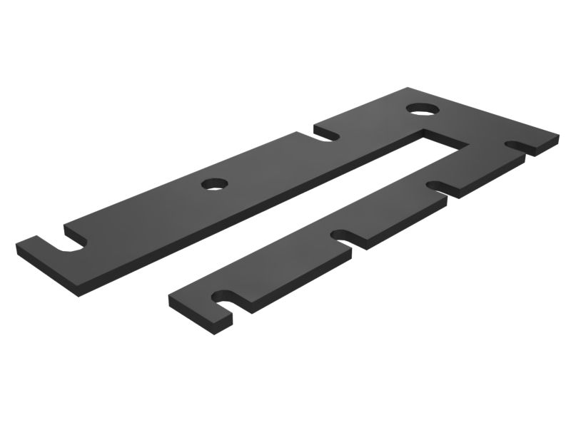 324-0699: 3mm Thick Circuit Breaker Mount Plate | CATCorp