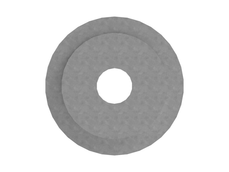 442-5017: 18mm Thick Flanged Spacer | CATCorp