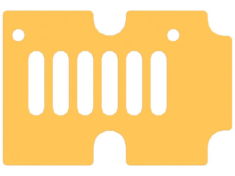 383-3659: 5mm Thick Platform Support Plate | CATCorp