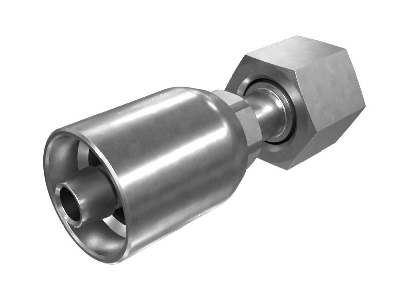 631-3375: 11/16" Straight ORFS Female Swivel Coupling | Cat® Parts Store