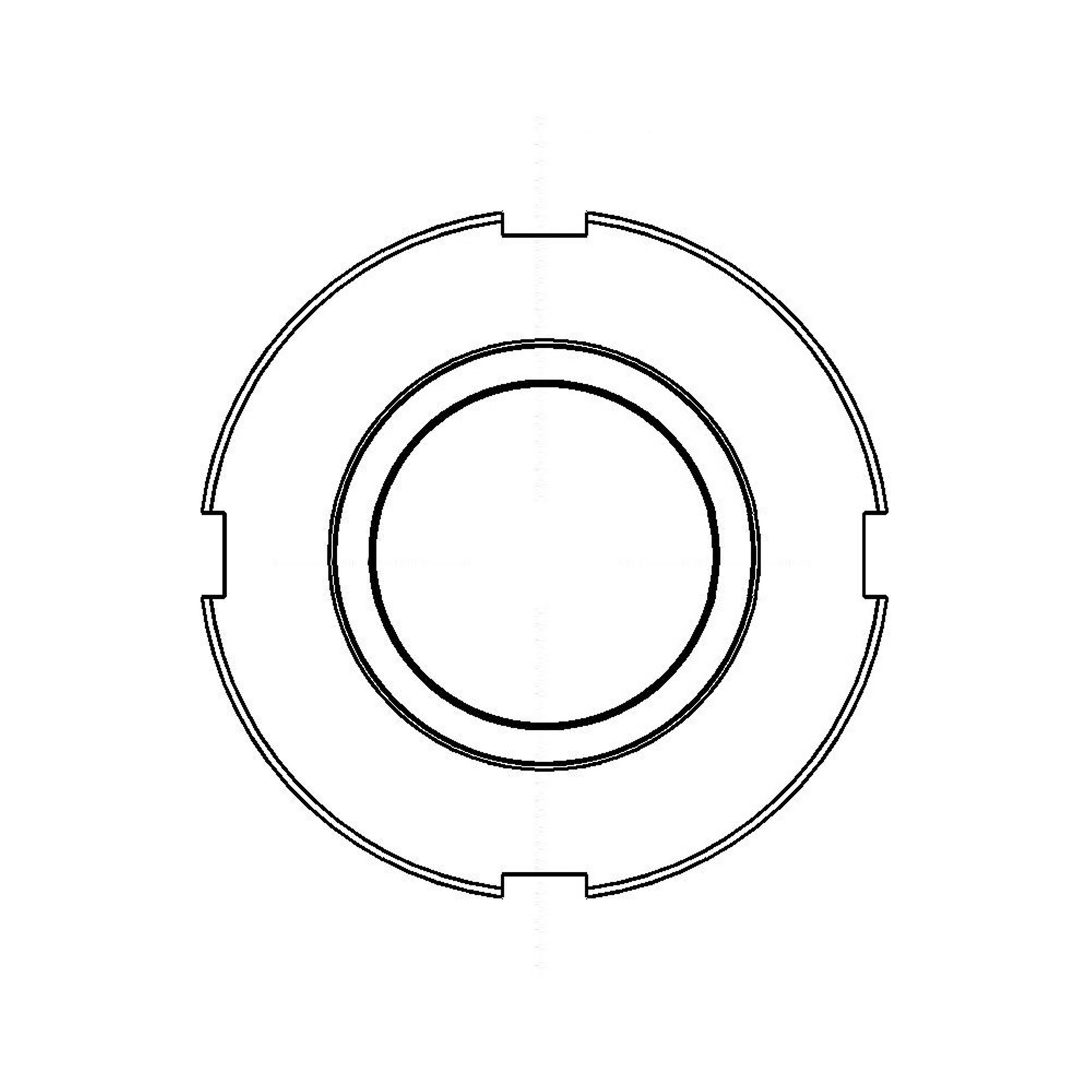 624-1496: M75 Thread Hydraulic Cylinder Head | Cat® Parts Store
