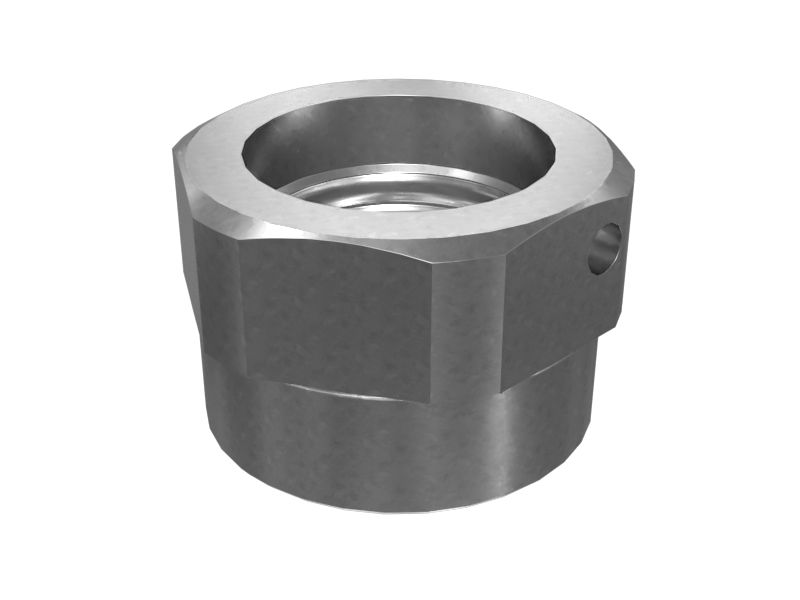 554-2909: M64 x 2mm Hex Lock Nut | Cat® Parts Store