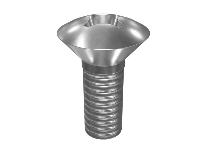 5B-9639: No.10 Oval Head Slotted Screw | Cat® Parts Store