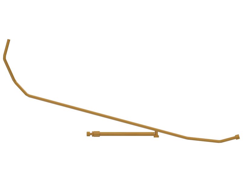 383-6032: 3/4-16 Thread Flared Fuel Line Tube | CATCorp
