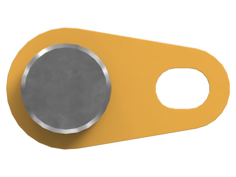 595-1154: 65mm Pin Diameter Quick Coupler Plate Pin | Cat® Parts Store