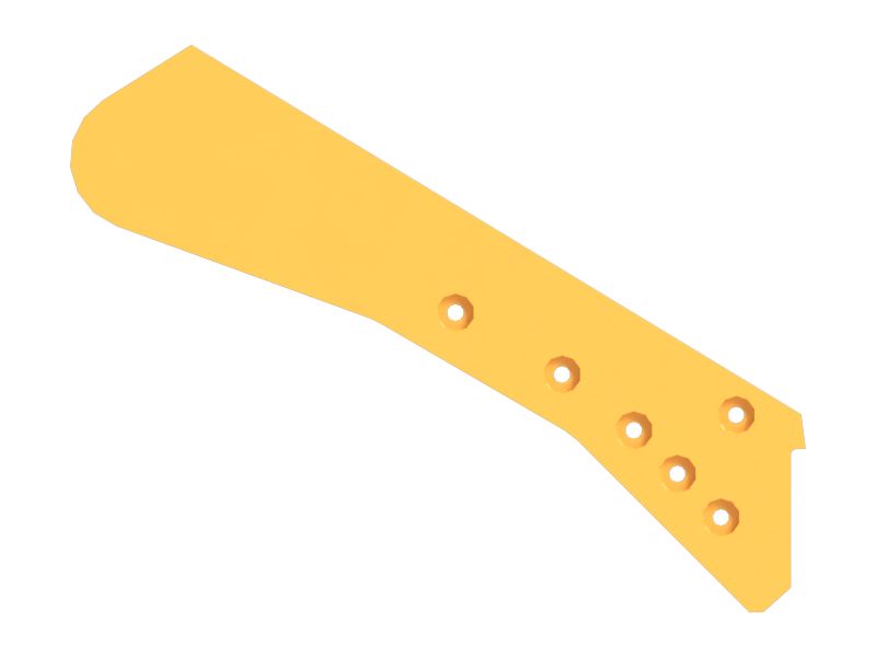 347-7571: 30mm Thick Bucket Side Protector Wear Plate | Cat® Parts Store