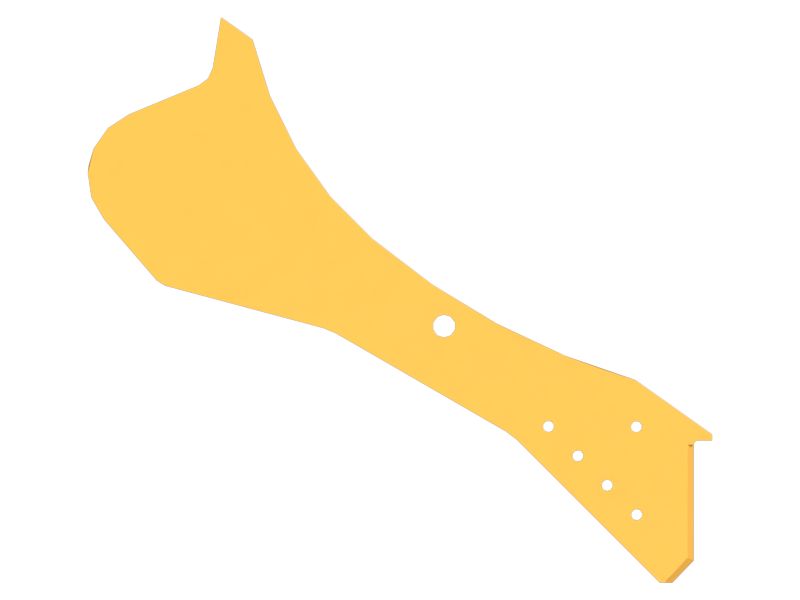 482-1099: 30mm Thick Right-Hand Side Bucket Support Plate | Cat® Parts ...