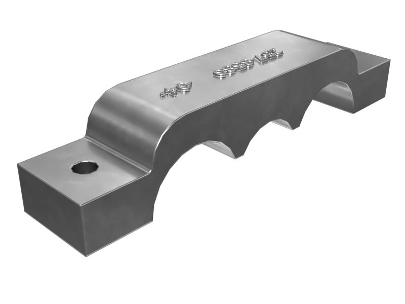 257-8580: Multiple Tube Saddle Clamp | CATCorp