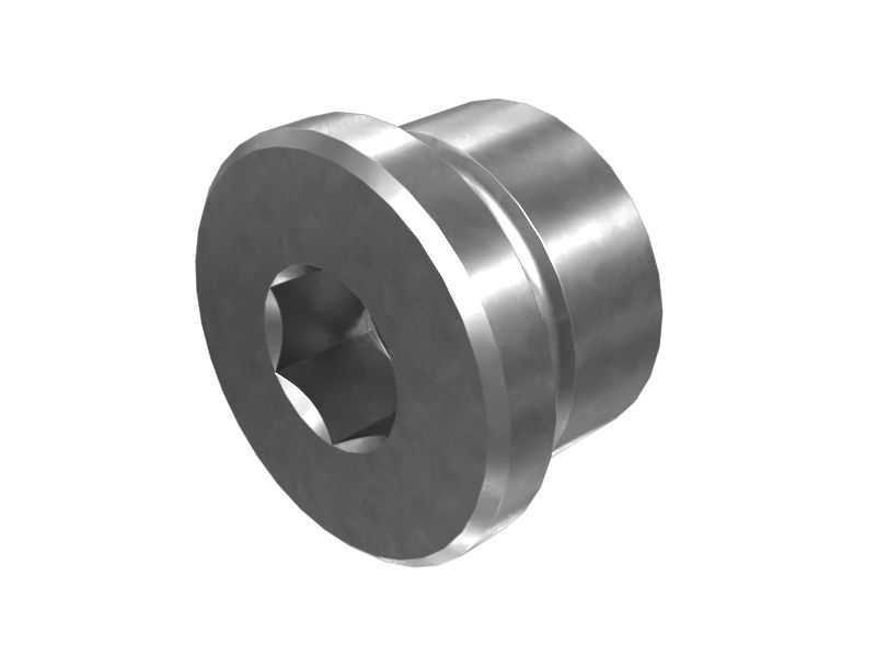 608-4010: M27X2 Flat Face Port Internal Hex Plug | Cat® Parts Store
