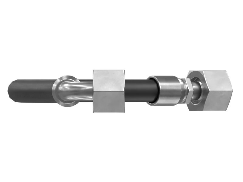 570-7585: Medium Pressure High Temperature Teflon Lined Hose Assembly ...