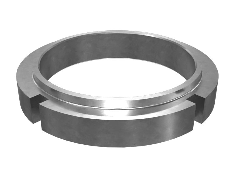129-4714: M60 Slotted Round Nut | CATCorp