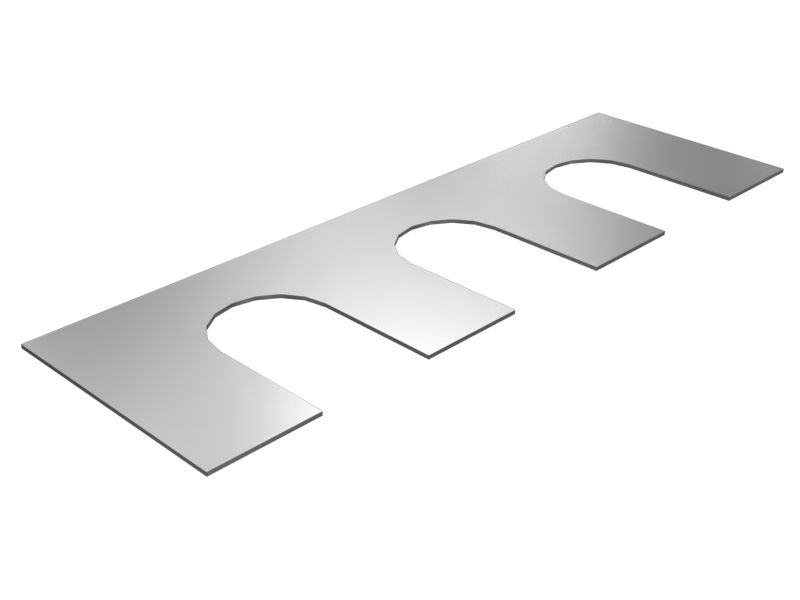 236-2213: 1.5mm Thick Shear Demolition Cutting Edge Shim | CATCorp