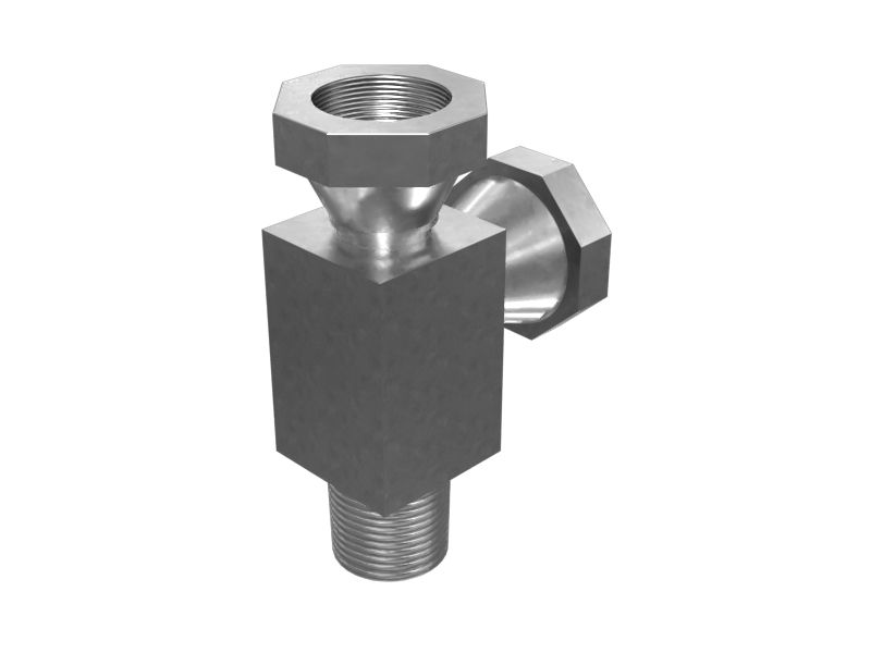291-9256: 1/2" Brake Air Tank Pipe Tee Adapter | Cat® Parts Store