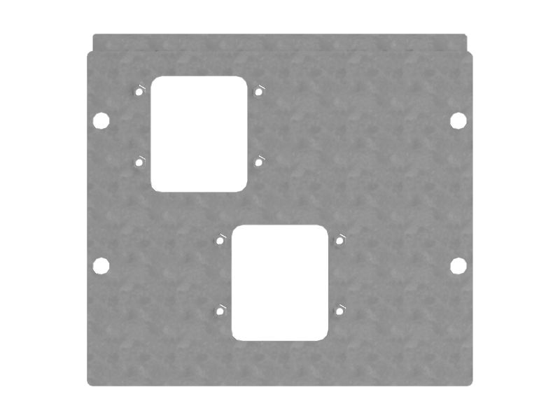 560-2336: 12mm Thickness Bottom Guard Attachment Plate | CATCorp