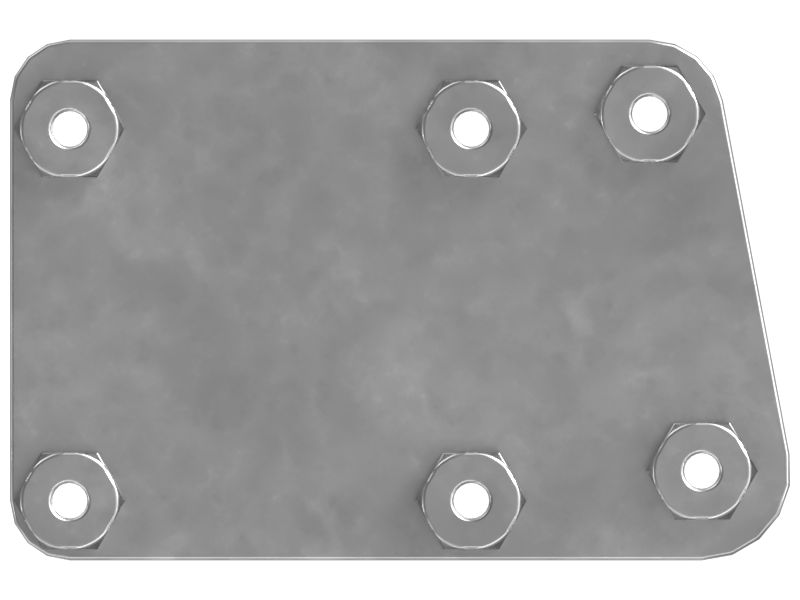 590-3737: 3mm Thick Mounting Plate | CATCorp