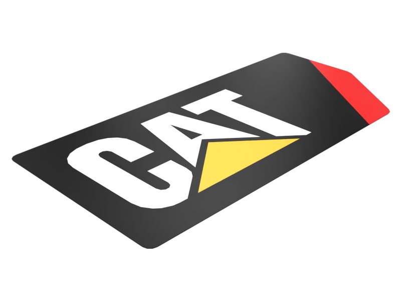 436-9921: CAT Decal Film Label | CATCorp