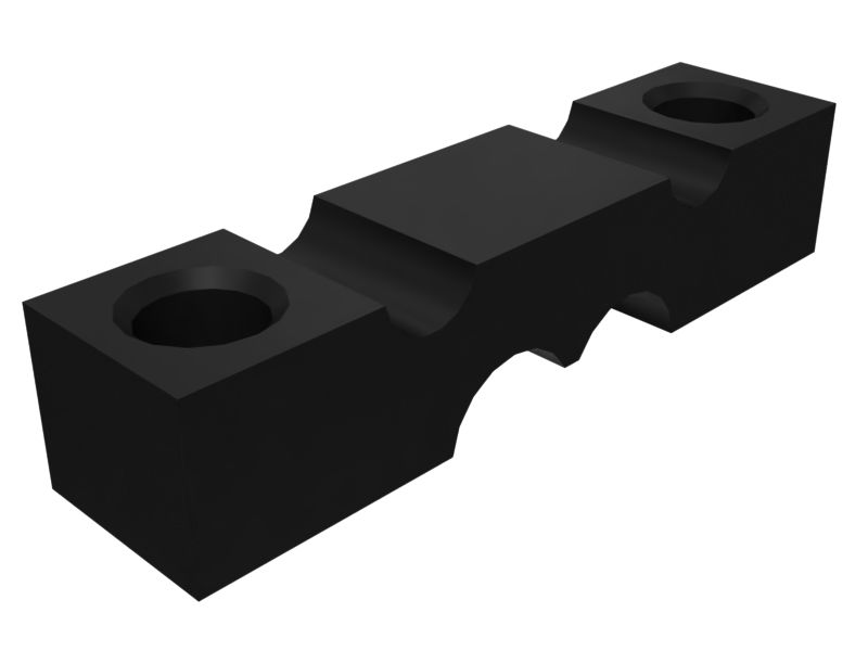 437-8887: 30mm Width Vibratory Hydraulic Lines Block | Cat® Parts Store