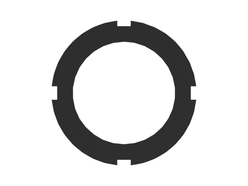 439-2893: M55 x 2mm Bearing Lock Nut | Cat® Parts Store