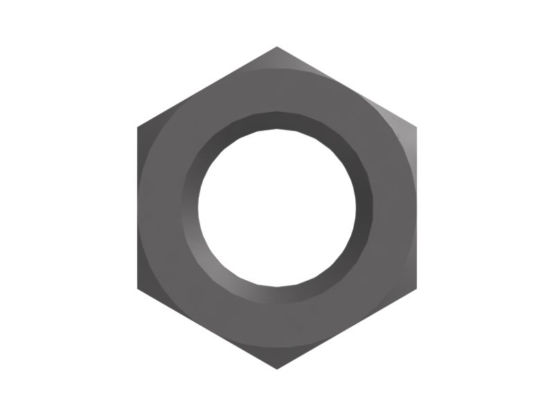 459-9043: M48X5 Thread Hex Nut | Cat® Parts Store