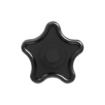 345-6078: 5 Star Black Clamp Knob | Cat® Parts Store 345-6078: 5 Star Black Clamp Knob | Cat® Parts Store