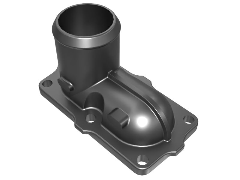 160-5131: 138mm Wide Water Lines Outlet Pipe | CATCorp