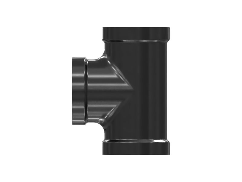 5B-8979: 57.00mm Long Malleable Iron Casted Fluid Carrying Tee Adapter ...