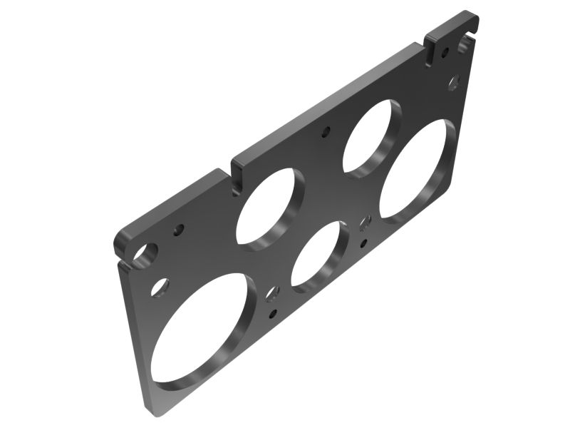 628-4435: 6mm Thick Hydraulic Cradle Mounting Plate | Cat® Parts Store
