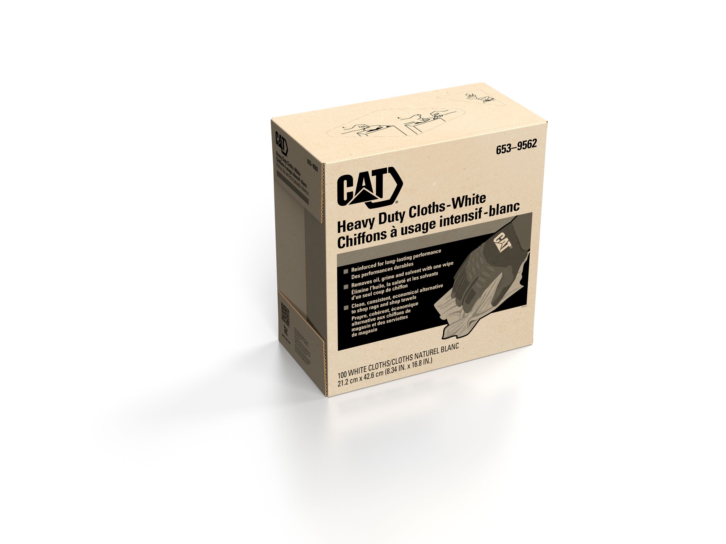 653-9562: Cat Heavy Duty Cloths | Cat® Parts Store