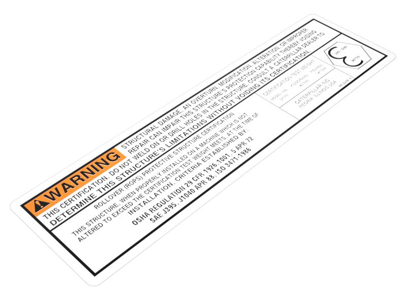 9X-2239: PLATE ROPS | Cat® Parts Store