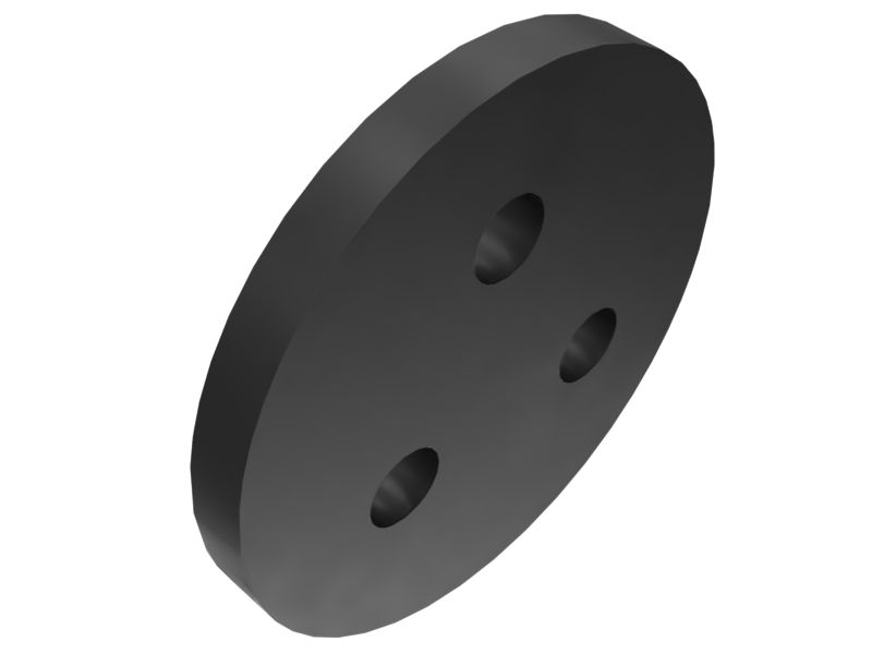 3W-7824: 12mm Thick Pivot Shaft Retainer Plate | CATCorp
