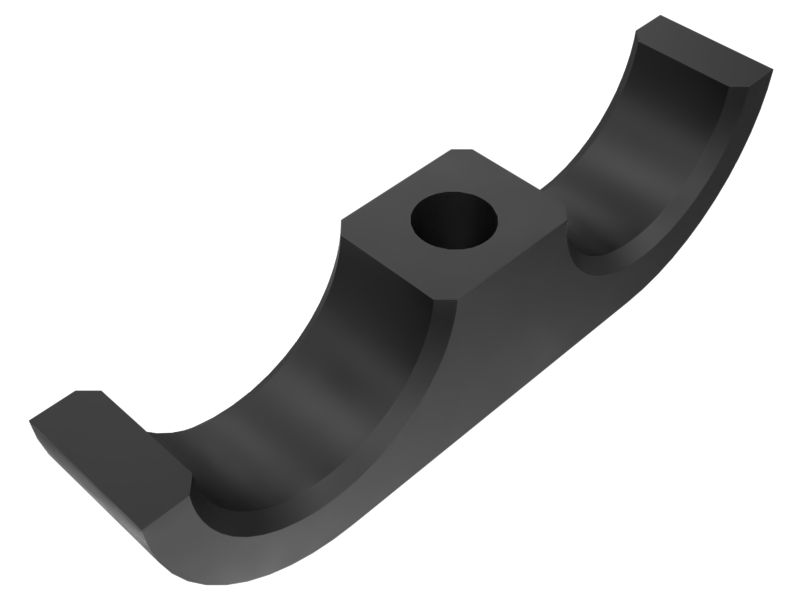 5T-1843: 45mm Outer Diameter Tube Half Body Clamp | CATCorp