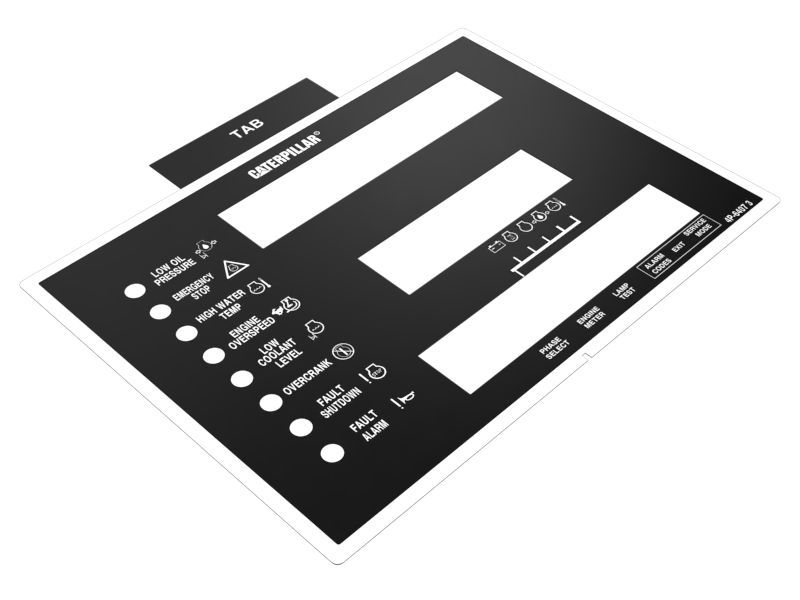 4P-6407: Electronic Modular Control Panel Film | CATCorp