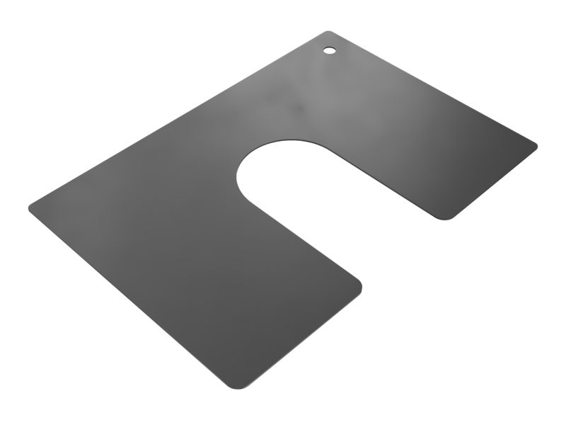 093-0408: 1mm Thick Slotted Wedge Shim | CATCorp