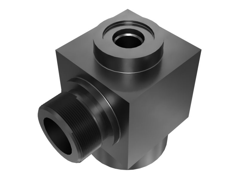 1U-8303: 1.31" X 0.56" Thread Straight Adapter | CATCorp